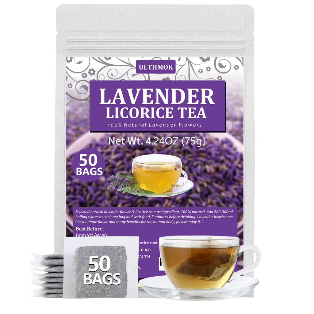 caffeine free lavender licorice tea