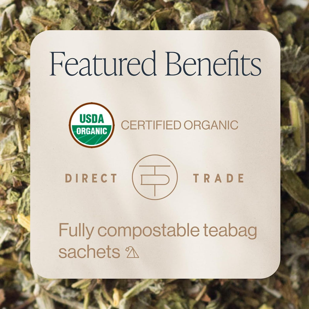 caffeine free Lavender Mint tea bags