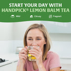 caffeine-free lemon balm infusion