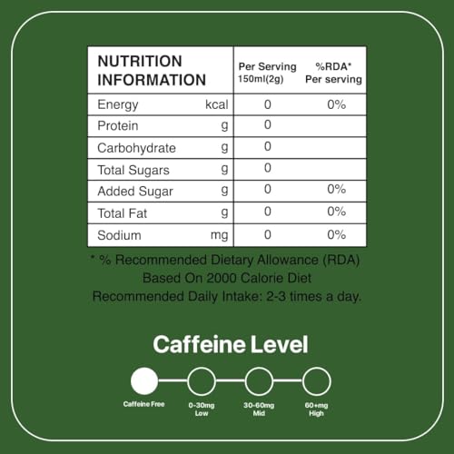 caffeine free lemon balm tea option