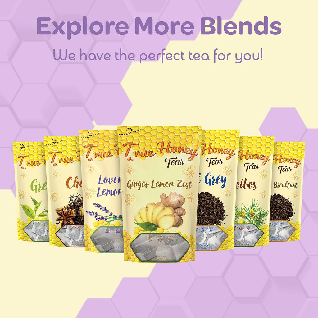 caffeine-free lemon ginger herbal infusion