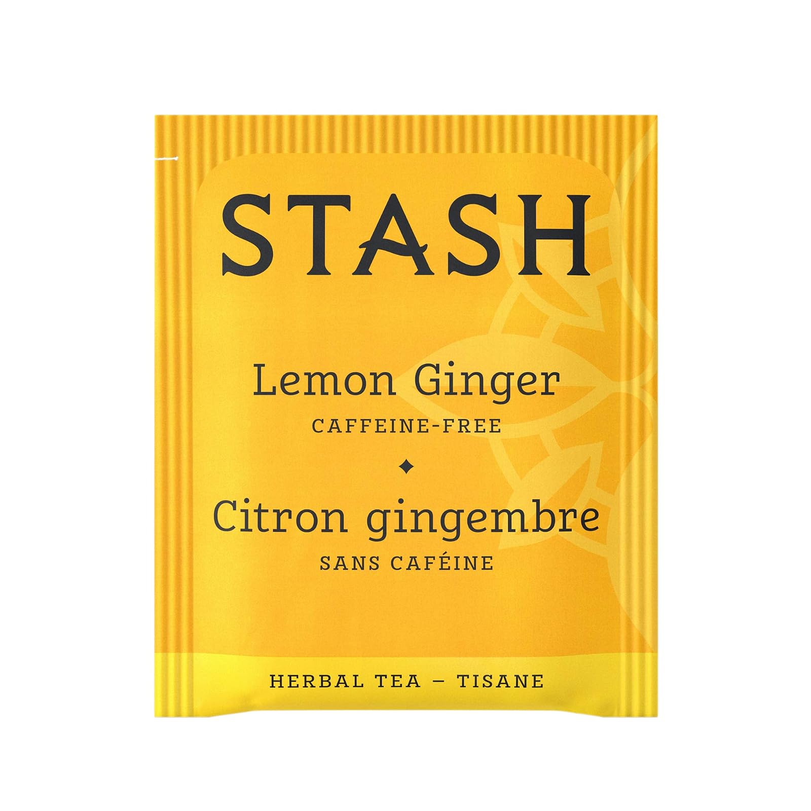 caffeine-free lemon ginger herbal tea