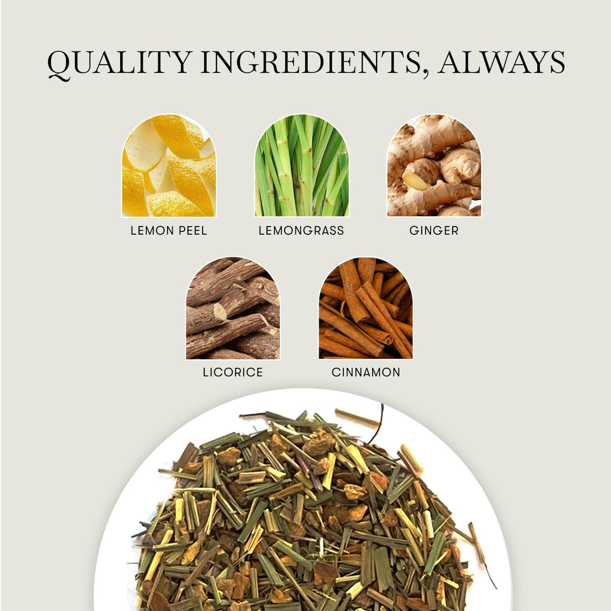 caffeine-free lemon ginger infusion