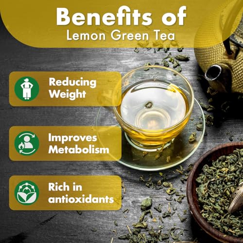 caffeine-free lemon green tea