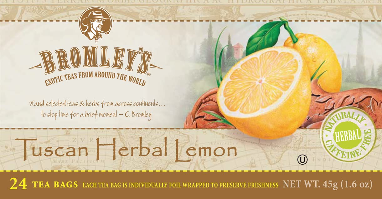 caffeine-free lemon herbal infusion