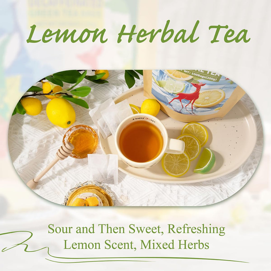 caffeine-free lemon tea bags