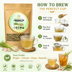caffeine-free lemongrass herbal infusion