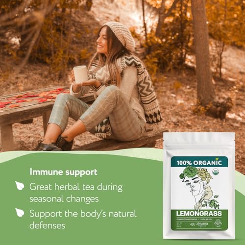caffeine-free lemongrass herbal tea