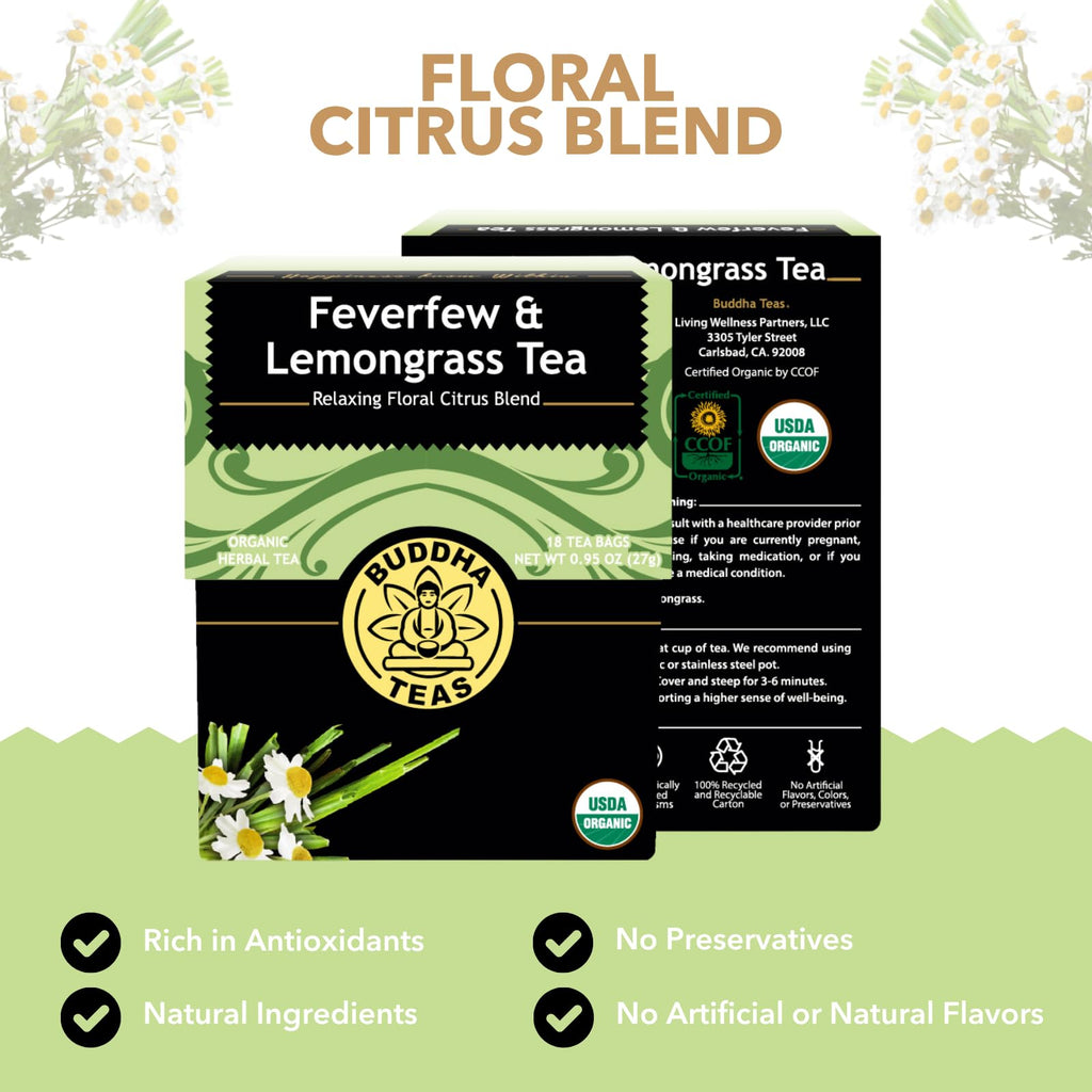 caffeine free lemongrass infusion