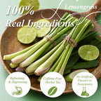 caffeine-free lemongrass tea for relaxation