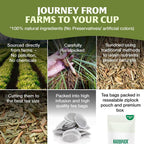 caffeine-free lemongrass tea option