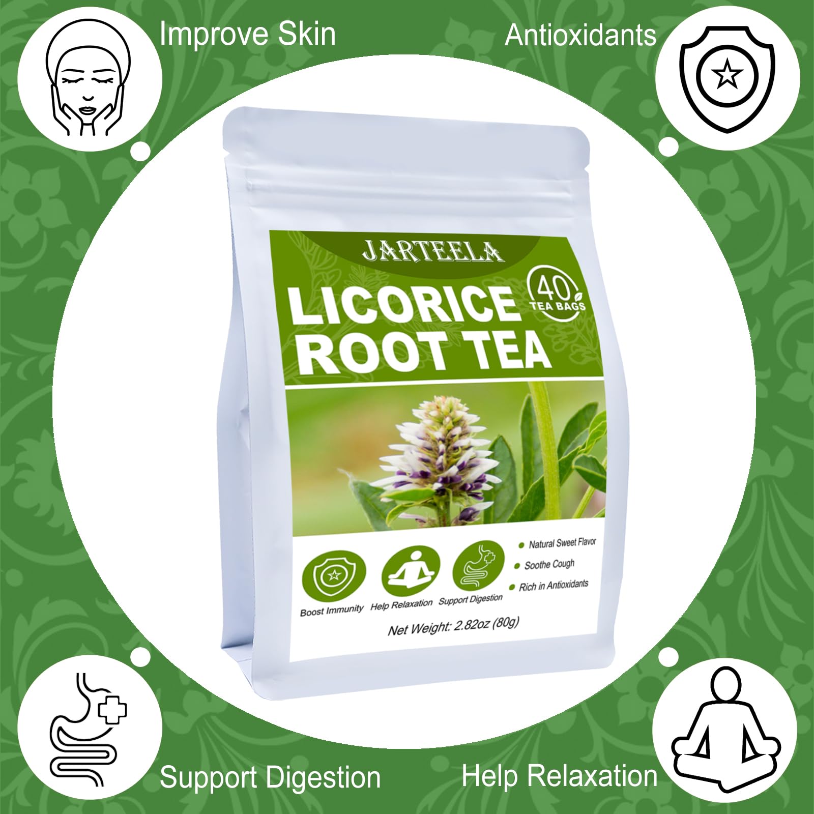 caffeine-free licorice herbal infusion