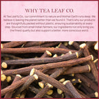 caffeine-free licorice root infusion