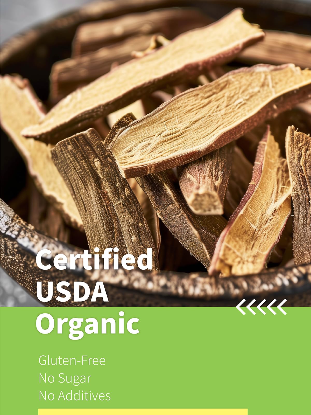 caffeine-free licorice root infusion