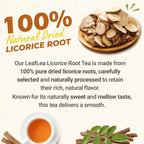 caffeine-free licorice root tea bags