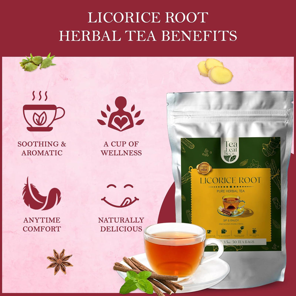 caffeine-free licorice root tea