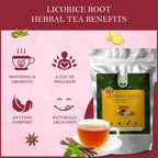caffeine-free licorice root tea