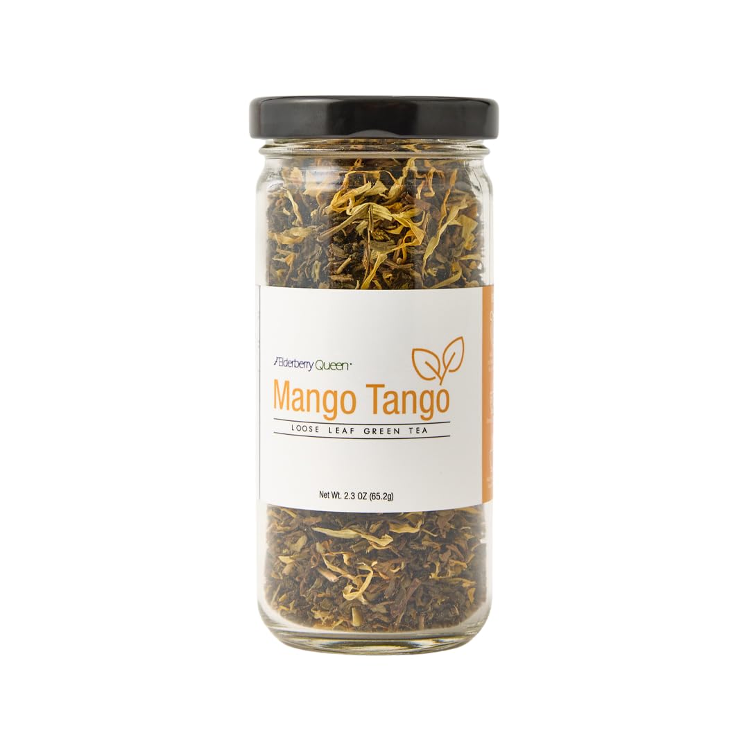 caffeine free mango green tea blend