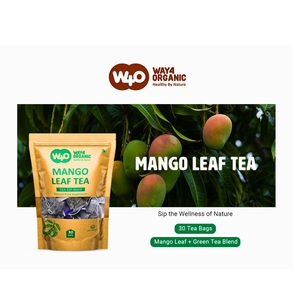 Caffeine-free mango leaf infusion