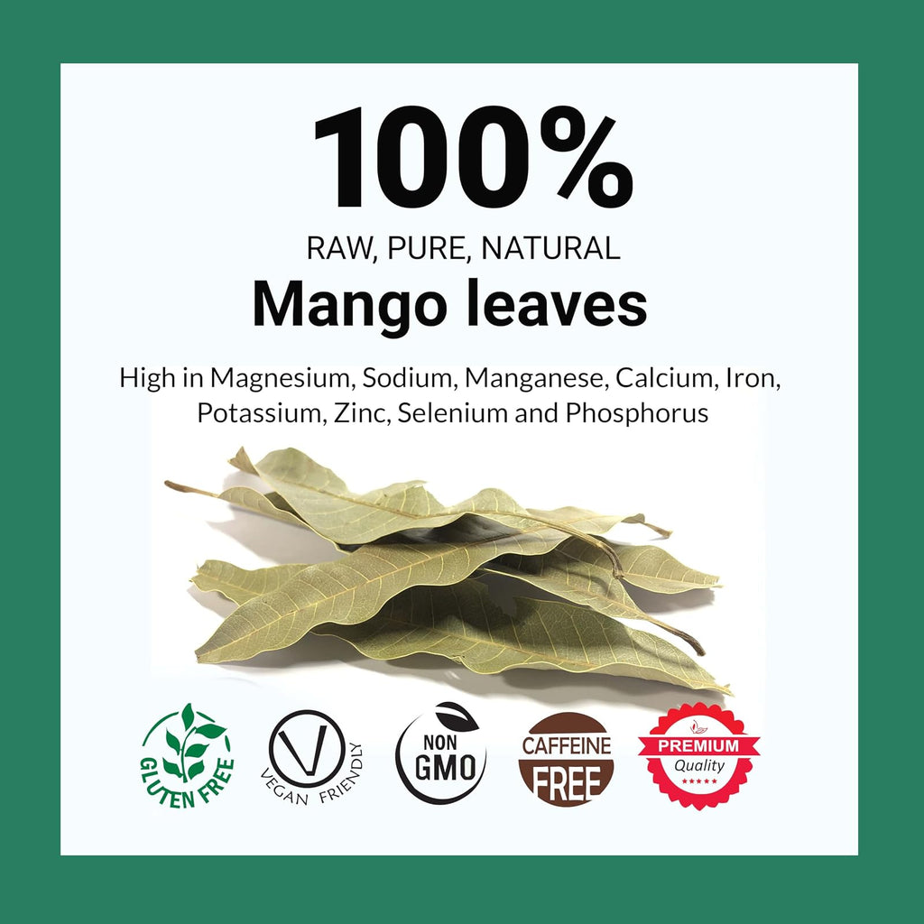 caffeine-free mango leaf tea