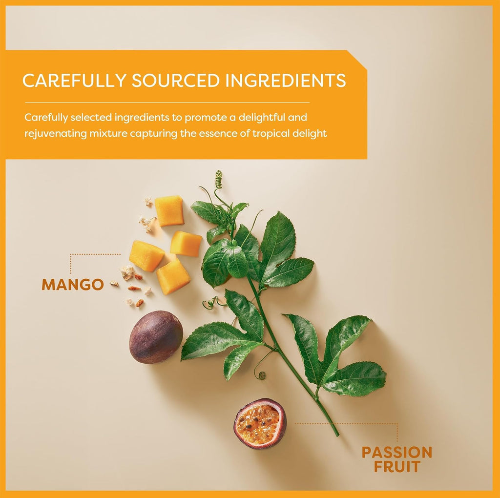 caffeine-free mango passion fruit tea
