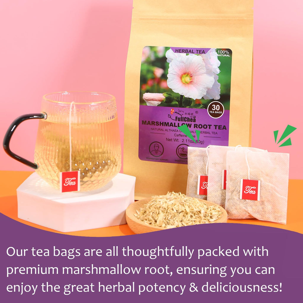 caffeine-free marshmallow root infusion