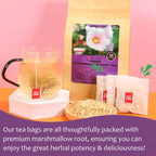 caffeine-free marshmallow root infusion