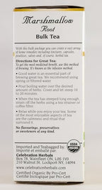 caffeine-free marshmallow root tea