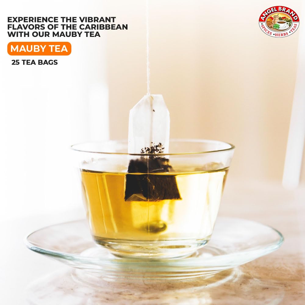 caffeine-free Mauby herbal tea option