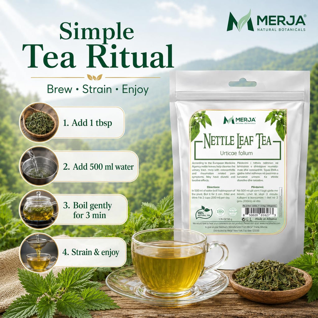 Caffeine-free Merja Herbs tea