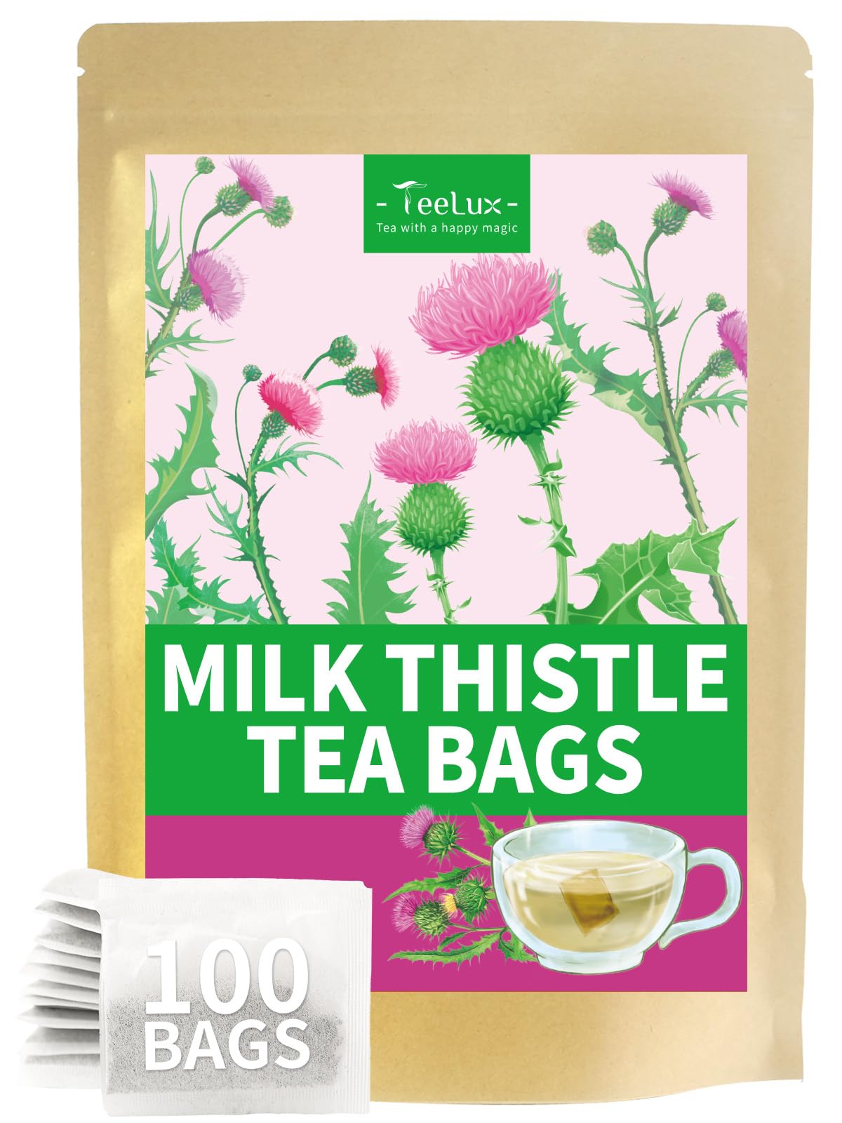 caffeine free milk thistle tea