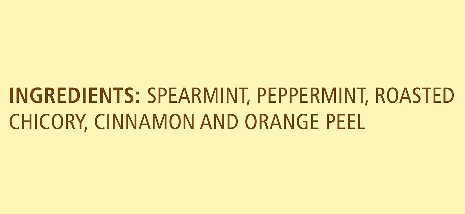 caffeine-free Mint Magic herbal infusion