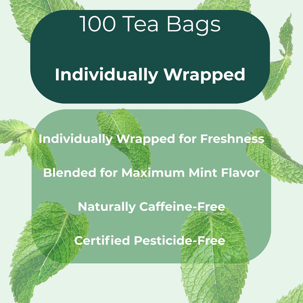 caffeine-free mint tea blend
