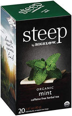 caffeine-free mint tea for relaxation