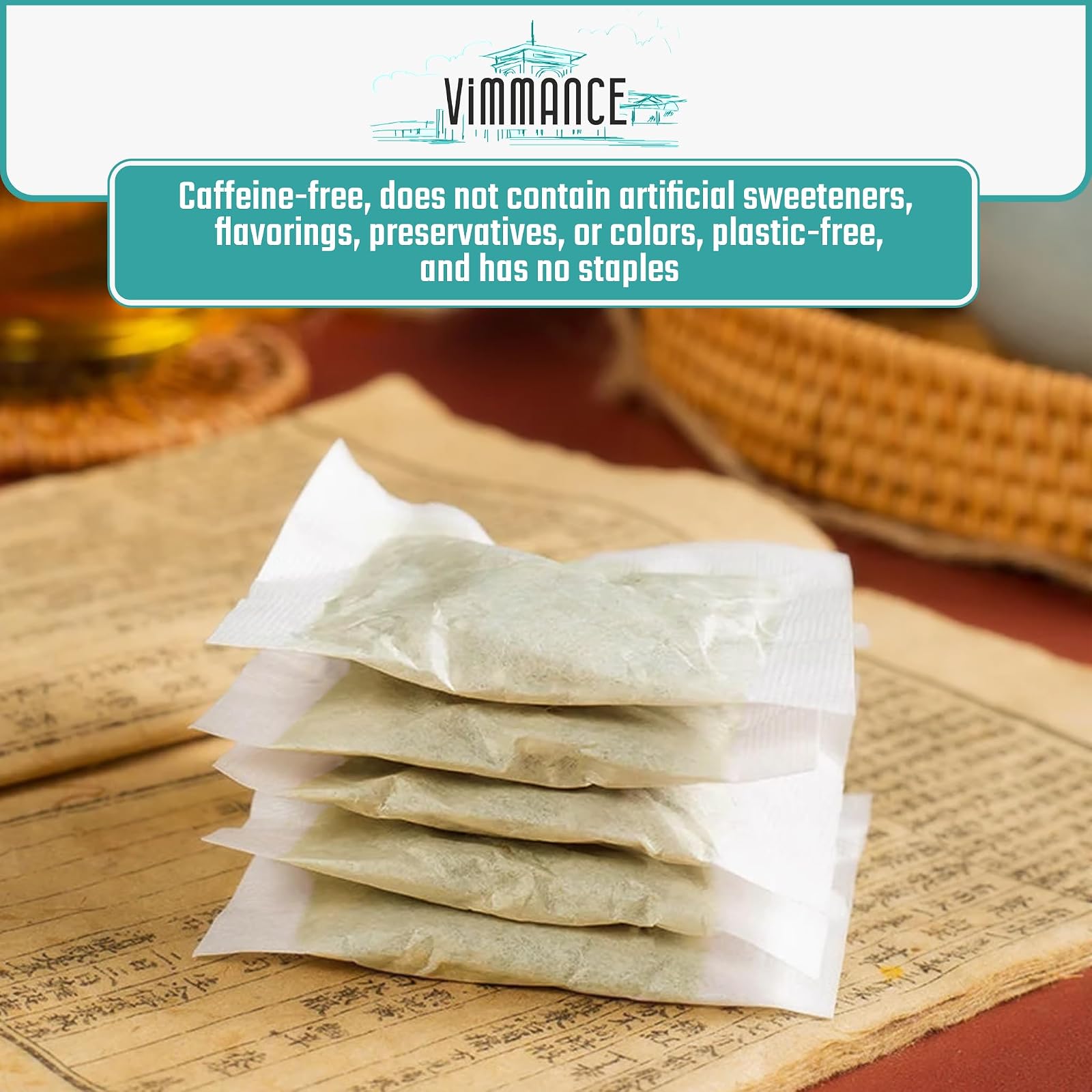 Caffeine-free Moringa herbal infusion