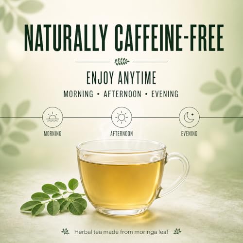 Caffeine-free Moringa herbal tea