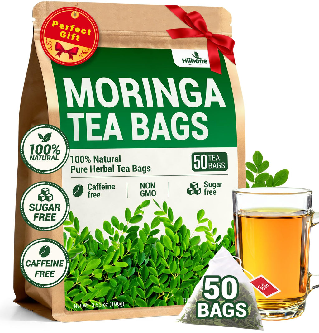 caffeine free moringa leaf tea
