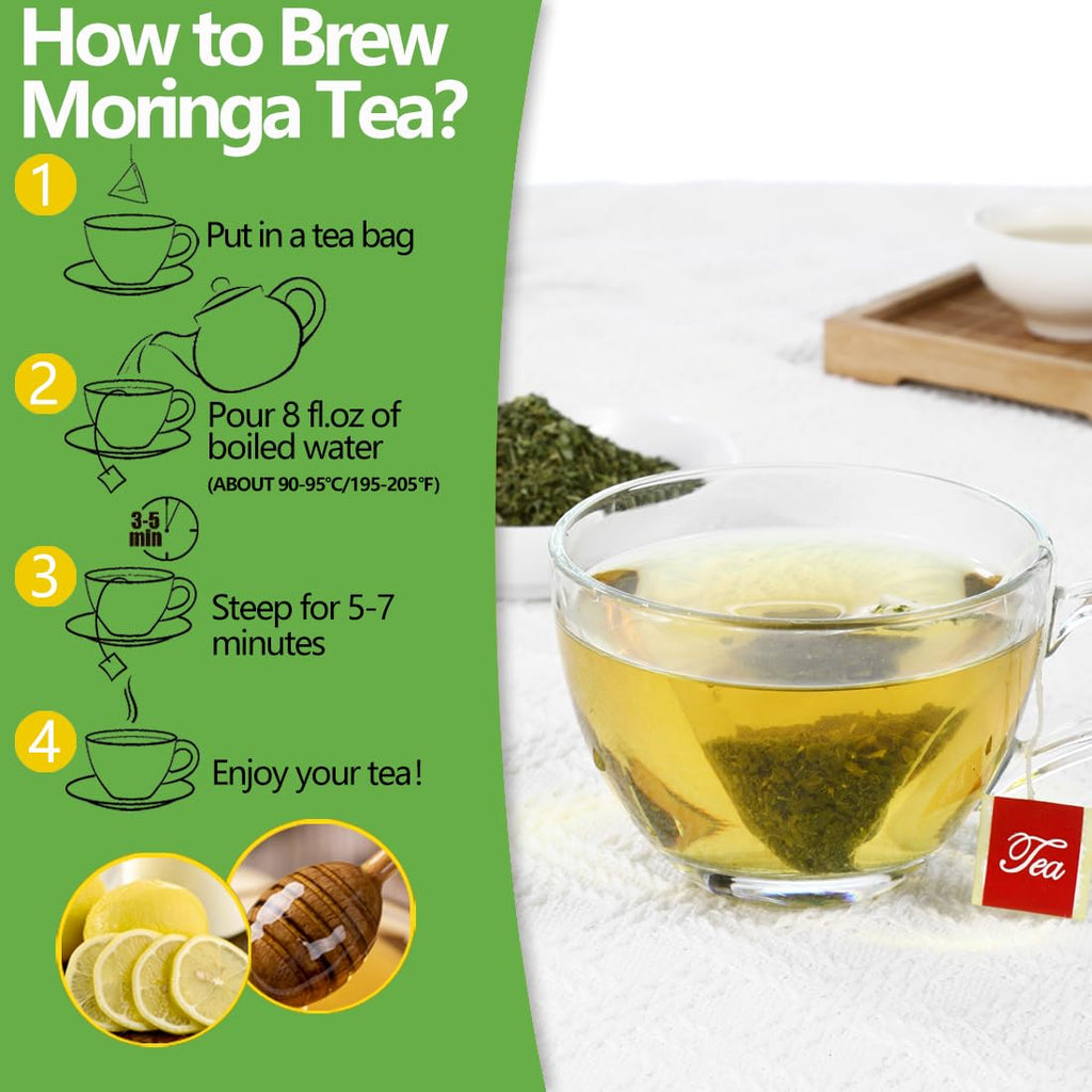 caffeine-free Moringa tea blend