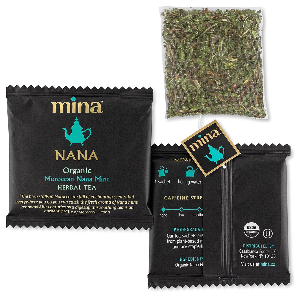 caffeine-free Moroccan mint infusion