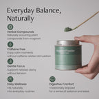 Caffeine-free mugwort infusion