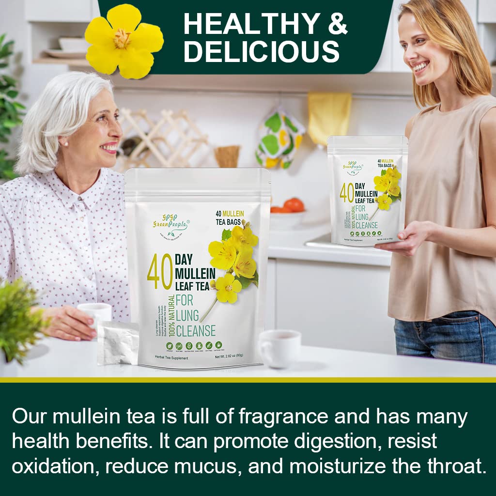 caffeine-free mullein leaf infusion