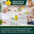 caffeine-free mullein leaf infusion