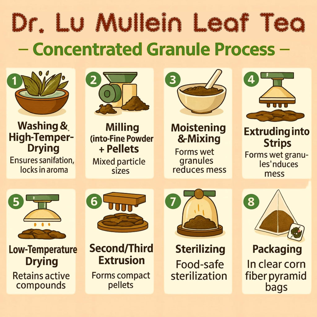 caffeine-free mullein leaf tea