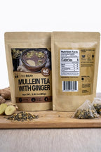 Caffeine-free mullein tea bags