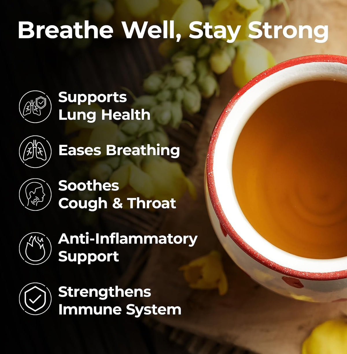 caffeine-free mullein tea blend