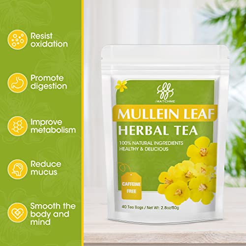 Caffeine-free mullein tea for relaxation