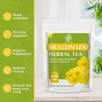 Caffeine-free mullein tea for relaxation