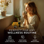 caffeine-free mullein tea infusion