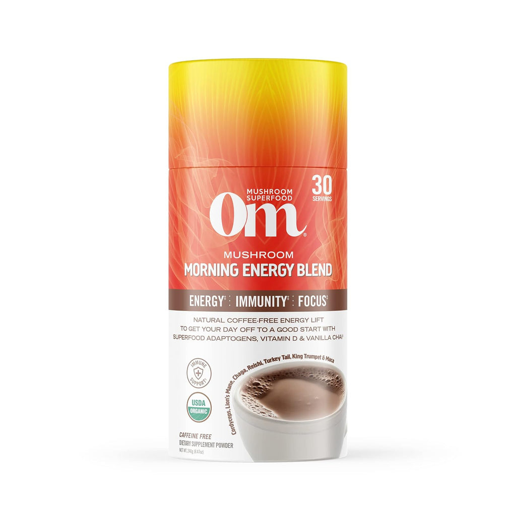 caffeine-free mushroom blends for energy