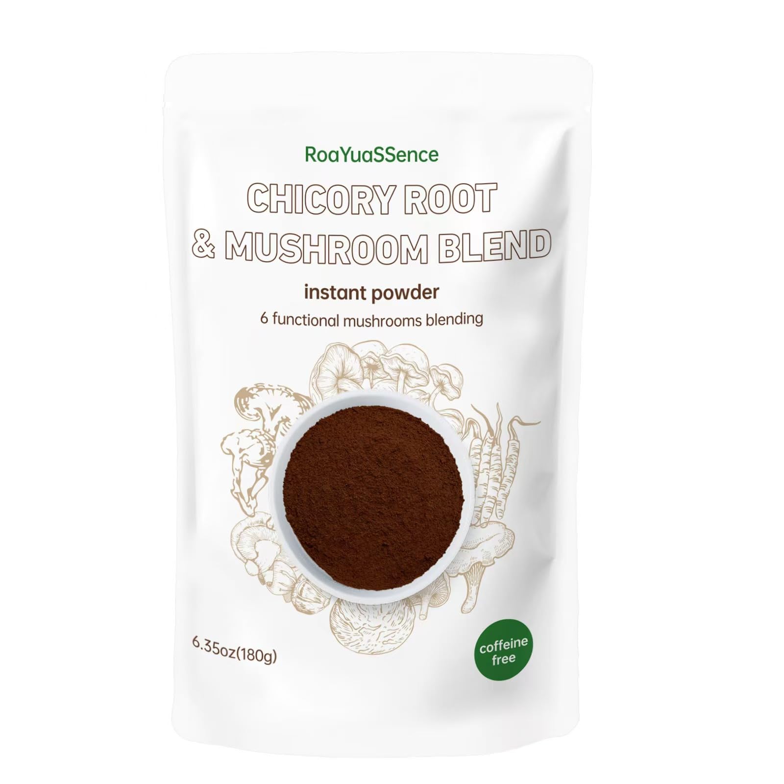 caffeine-free mushroom coffee substitute